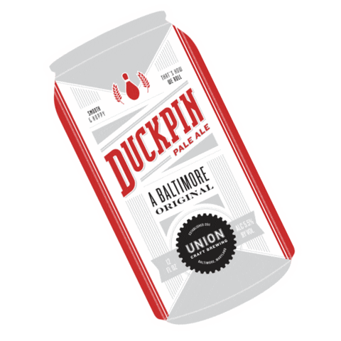 Duckpin Sticker by UNION Craft Brewing for iOS & Android | GIPHY