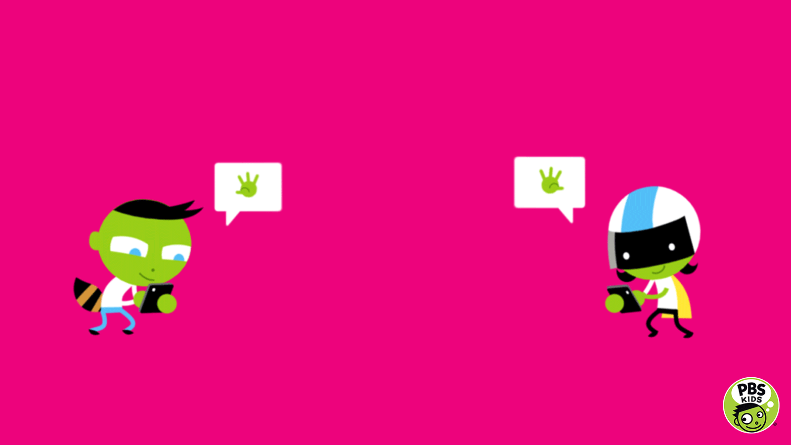 High Five Long Distance GIF by PBS KIDS - Find & Share on GIPHY