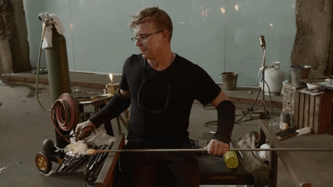 Netflix Glass Blowing GIF by Blown Away - Find & Share on GIPHY
