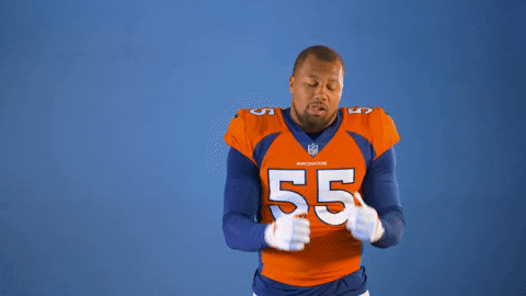 Denver Broncos Dance GIF by Broncos - Find & Share on GIPHY