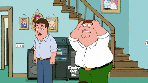Peter Griffin Stairs Gif