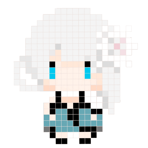Nier Replicant Pixel Sticker for iOS & Android | GIPHY
