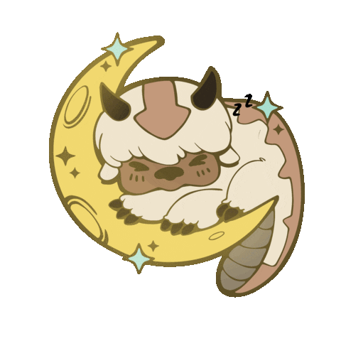 Sleepy Avatar Sticker by cosmiccowzine for iOS & Android | GIPHY