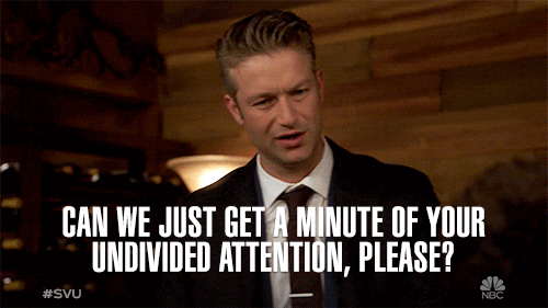 Your Undivided Attention GIFs - Get the best GIF on GIPHY
