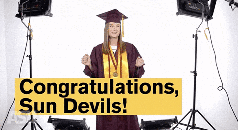 How To Graduation GIF by Arizona State University - Find & Share on GIPHY