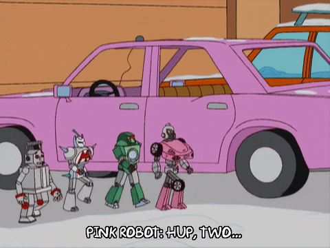 Pink-robot GIFs - Get the best GIF on GIPHY