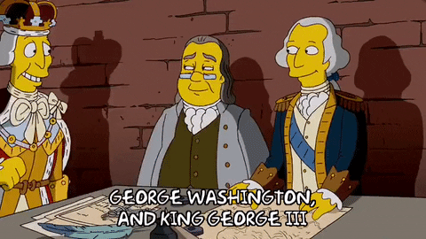 George Washington Funny Cartoon