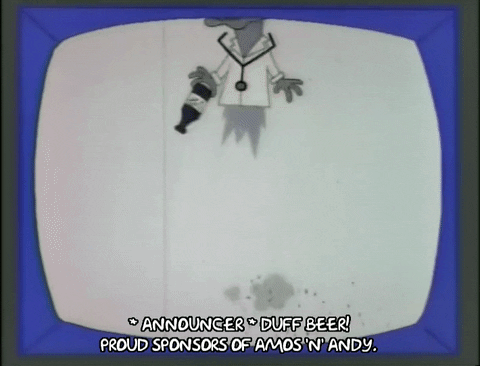 Duff Beer Commercial GIFs - Find & Share on GIPHY