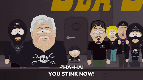 You-stink-now GIFs - Get the best GIF on GIPHY