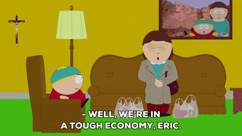 Eric Cartman Tough Economy GIF by South Park - Find & Share on GIPHY