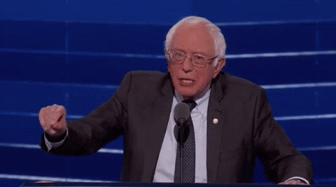 Bernie Sanders Smile GIF by Election 2016 - Find & Share on GIPHY