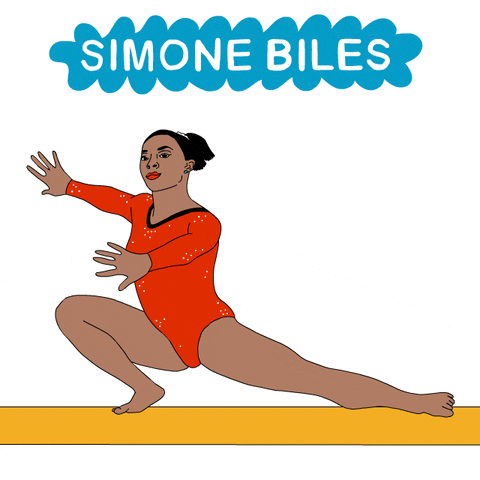 Simone Biles GIF by Studios 2016 - Find & Share on GIPHY