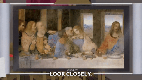 Painting Of Last Supper GIFs - Get the best GIF on GIPHY