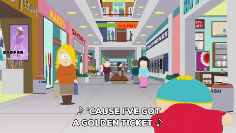 Ive Got A Golden Ticket GIFs - Get the best GIF on GIPHY