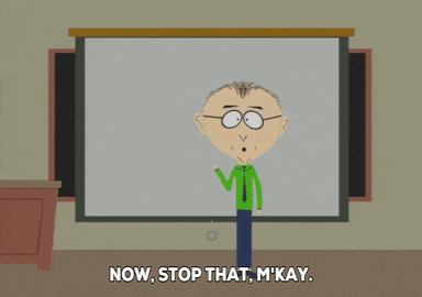 Talking Mr. Mackey GIF by South Park - Find & Share on GIPHY
