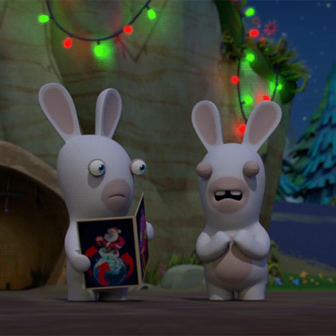 Christmas Sing GIF by Rabbids - Find & Share on GIPHY
