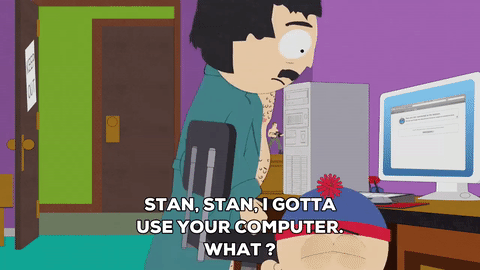 South Park Randy Computer