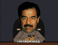 Saddam South Park