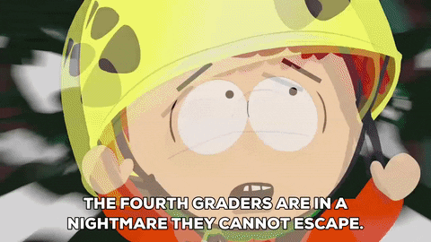 Scared Kyle Broflovski GIF by South Park - Find & Share on GIPHY