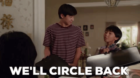 Circle Back GIF by ABC Network - Find & Share on GIPHY