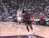 Michael Jordan Dunk Gif