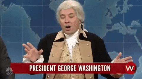 George Washington Animated Gif Birthday
