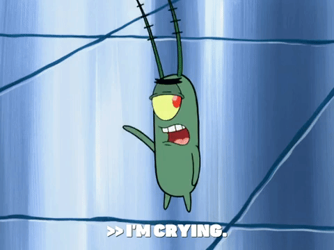 Plankton Spongebob Crying