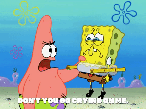 Spongebob Happy Crying