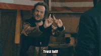 Mean Girls Trust Fall Gif