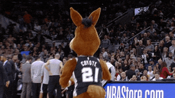 Spurs Mascot GIFs - Get the best GIF on GIPHY