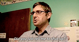 Just Shut Up Gif