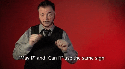 May I GIF by Sign with Robert - Find & Share on GIPHY