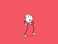 Funny Middle Finger Gif Cartoon