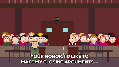 Closing Statement Cartoon