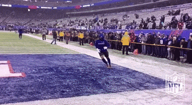 Football Catches Gif