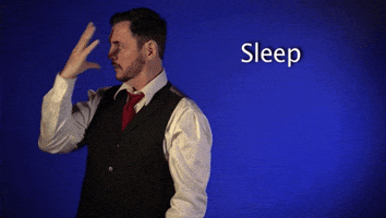 Sign Language Sleep GIF by Sign with Robert - Find & Share on GIPHY
