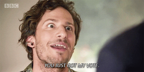 You Just Got My Vote GIFs - Find & Share on GIPHY