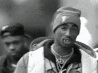 Tupac Middle Finger Gif