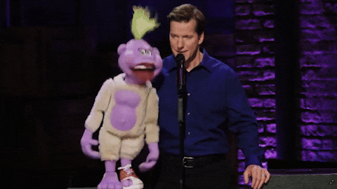 Stand Up Lol GIF by Jeff Dunham - Find & Share on GIPHY