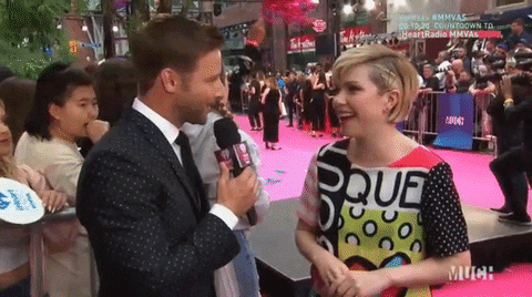 Red Carpet Interview GIF by Much - Find & Share on GIPHY