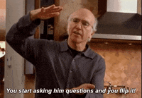Larry David Pretty Good Gif