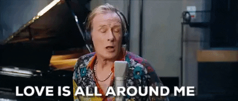 Love-is-all-around GIFs - Get the best GIF on GIPHY