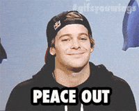 Peace Out Gif