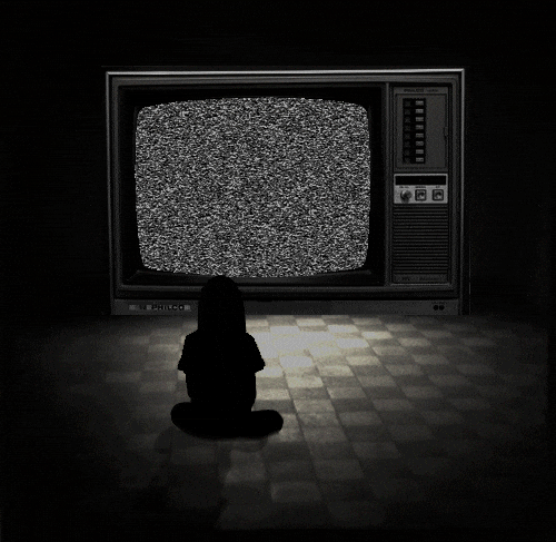 Girl Watching GIF by Psyklon - Find & Share on GIPHY