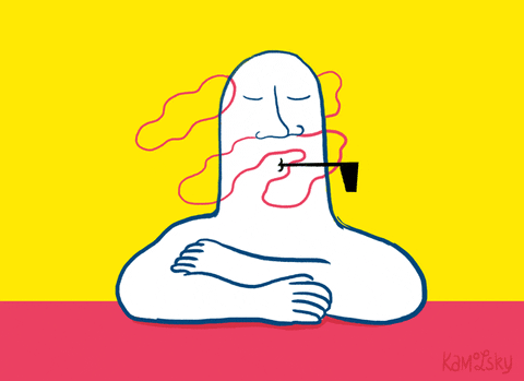 Smoking Man GIFs - Get the best GIF on GIPHY