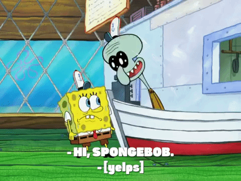 Spongebob Graveyard Shift Gif
