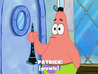 Surprised Patrick Transparent Gif