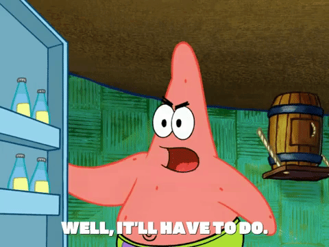 Patrick Star Thinking Gif