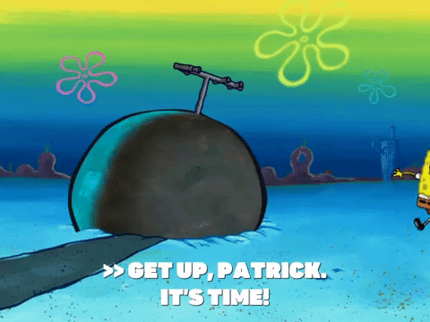 Patrick Star Rock Gif