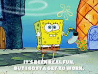 Spongebob Going To Work